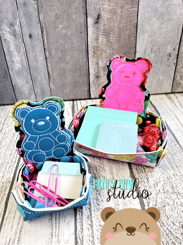 Snap Trays for Small Hoops GUMMY BEAR set 4x4 5x7 DIGITAL DOWNLOAD emb ...