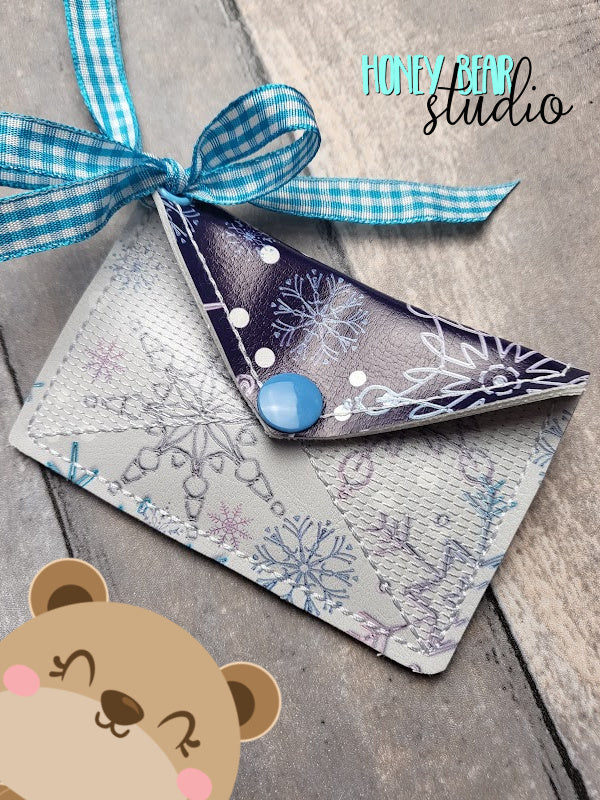 Snappy Envelope Gift Card Size Snap Pouch for Vinyl 4x4 DIGITAL DOWNLO ...