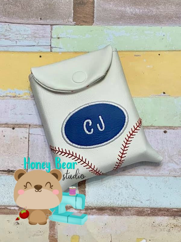 SKRIBBLE Sports Baseball Softball Crayon Snap Pouch for Vinyl 5x7 DIGI ...