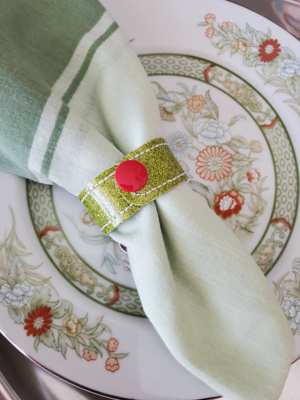 Gingerbread Cookie Christmas Napkin Ring Snap 4x4 DIGITAL DOWNLOAD emb ...