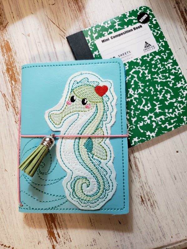 MCB Seahorse Mermaid SET Covers with Sand Dollar Charm for Mini Compos ...